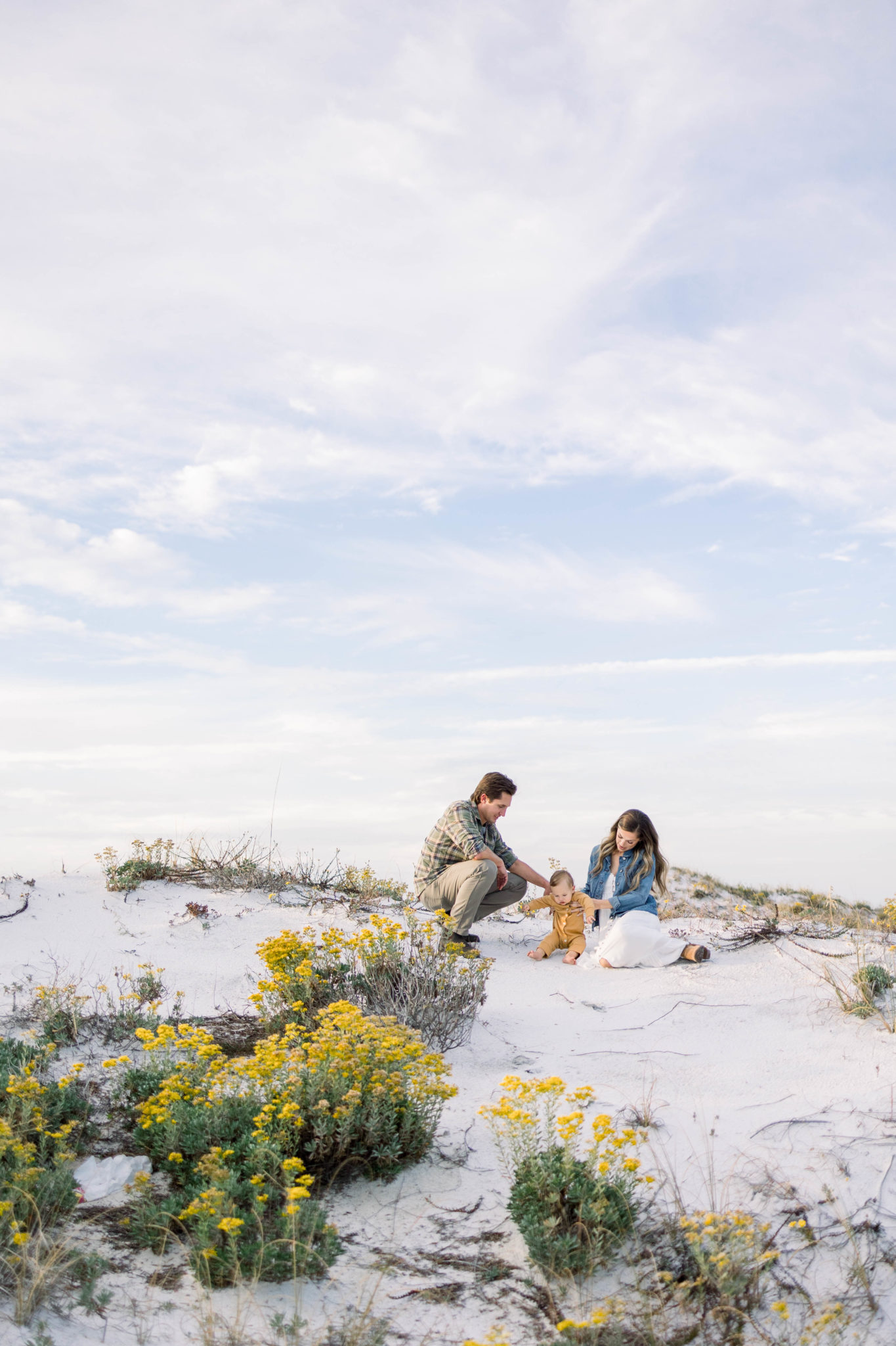 Sunset Pensacola Beach Family Photoshoot - jordanwestphoto.com